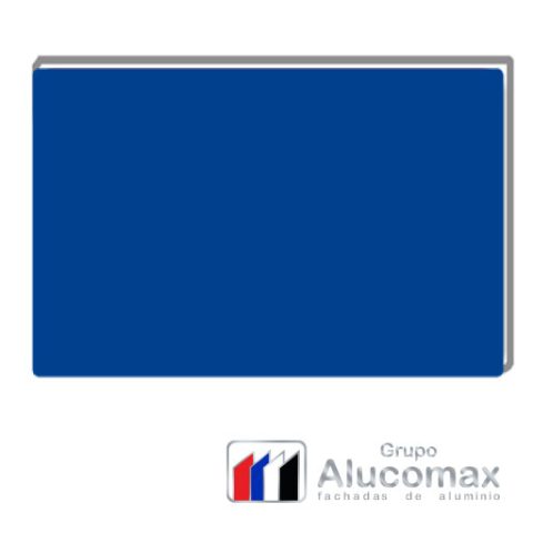 Alucobond Azul Marino Panel Exterior 4mm 1.50m x 5.50m | Grupo Alucomax