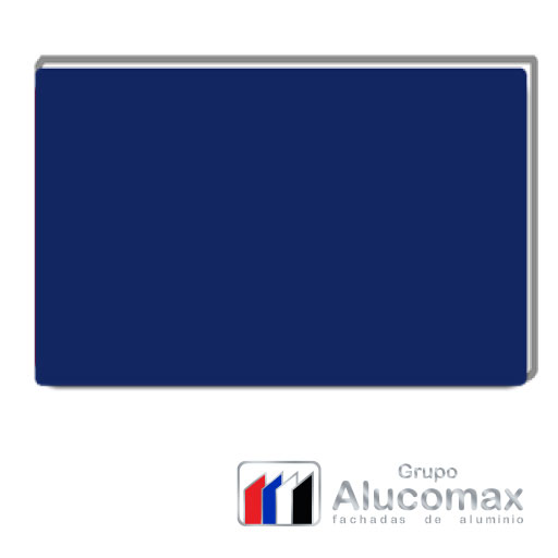 Alucobond Azul Ultra Marino Interior 3mm 1.22m x 2.44m | Grupo Alucomax