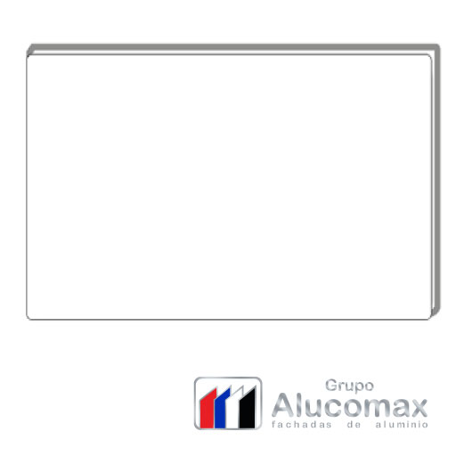 Alucobond Blanco Interior 3mm 1.22m x 2.44m | Grupo Alucomax
